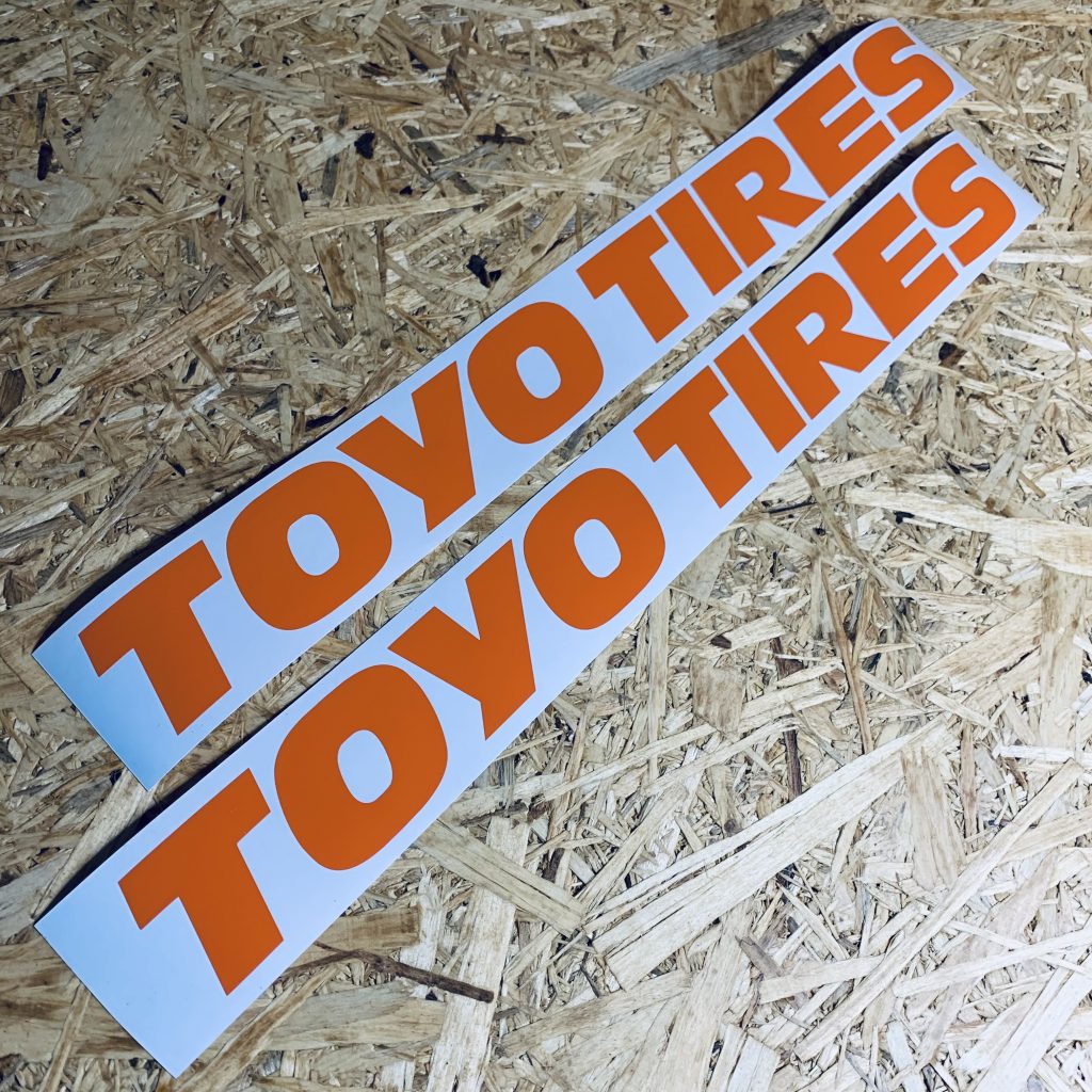 Toyo Tires Sticker – Super Grafix