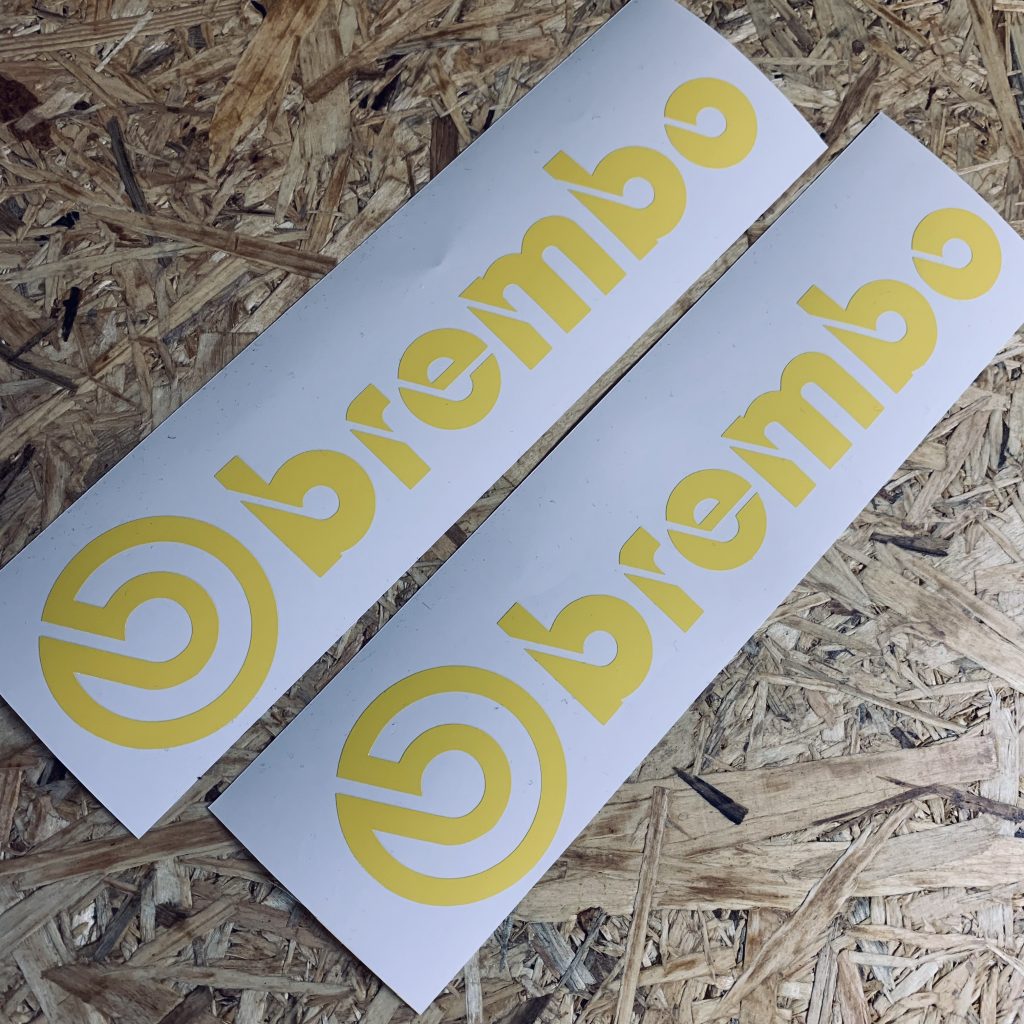 Brembo Sticker – Super Grafix