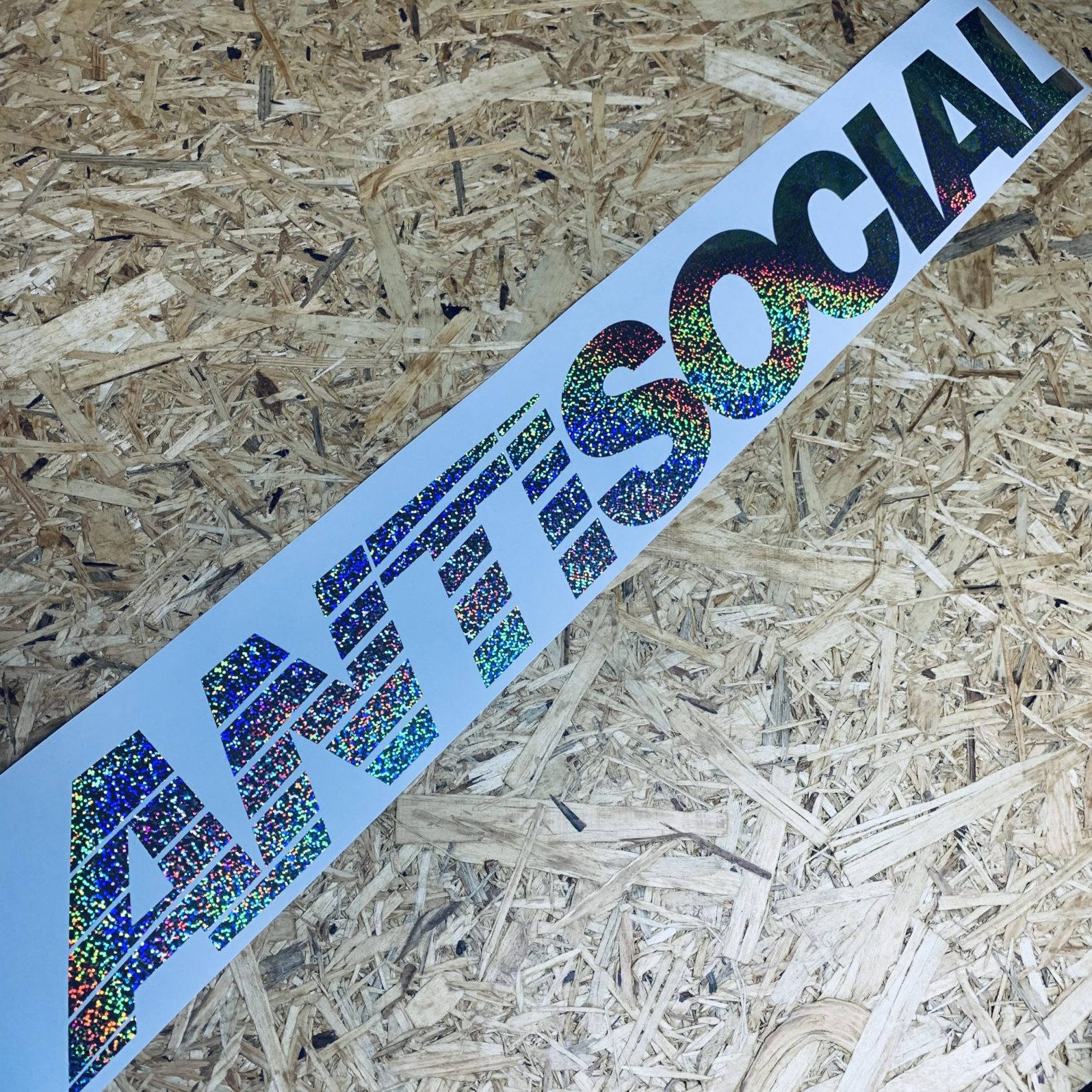 ANTISOCIAL Sticker – Super Grafix