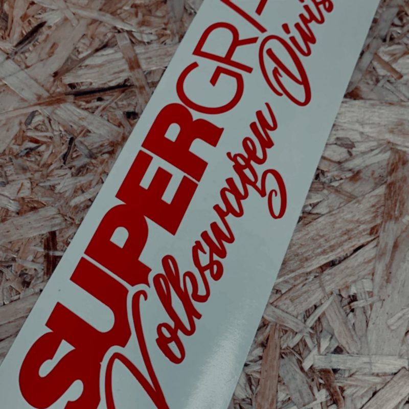 Super Grafix Volkswagen Division Sticker – Super Grafix