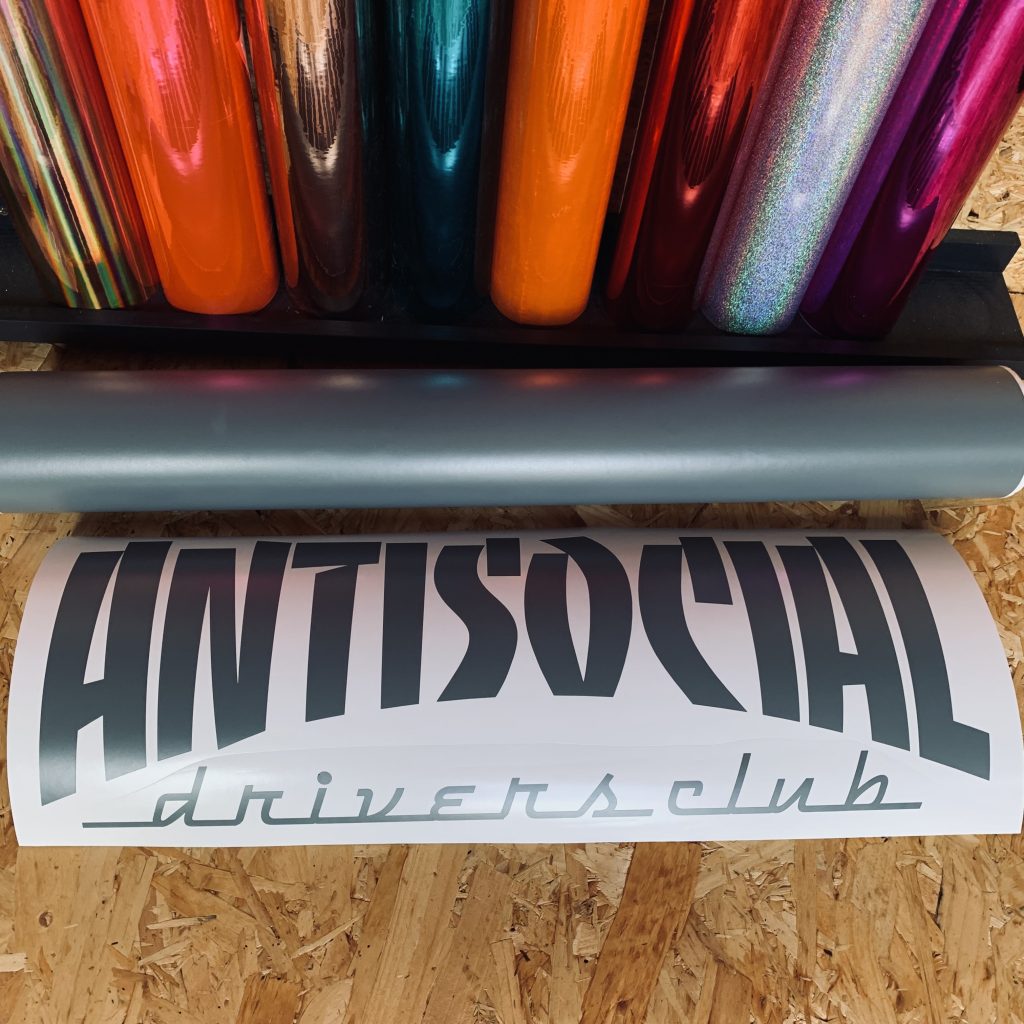 ANTISOCIAL DRIVERS CLUB THRASHED sticker – Super Grafix