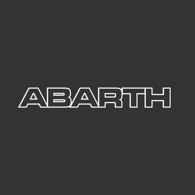 Fiat Abarth Original Outline Sticker – Super Grafix