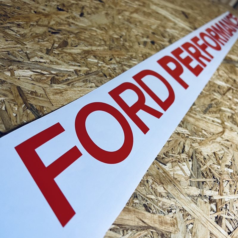 Ford Performance Sticker – Super Grafix