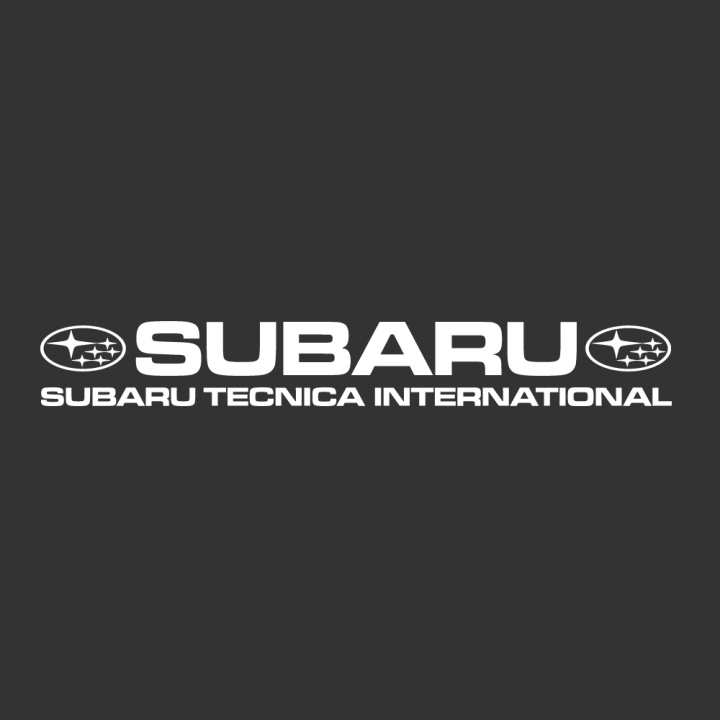 Subaru twin badge tecnica sticker – Super Grafix